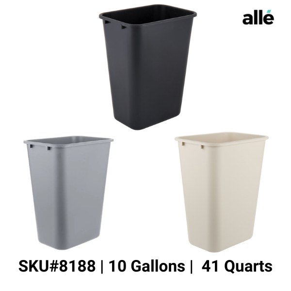 Plastic Rectangular Waste & Recycle Baskets - Allé Designs