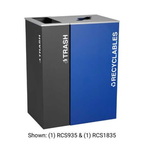 Nova Series Modular Waste & Recycle - Allé Designs